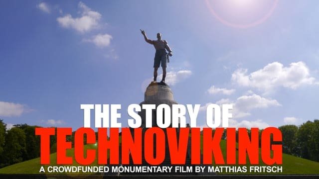 Techno Viking Statue